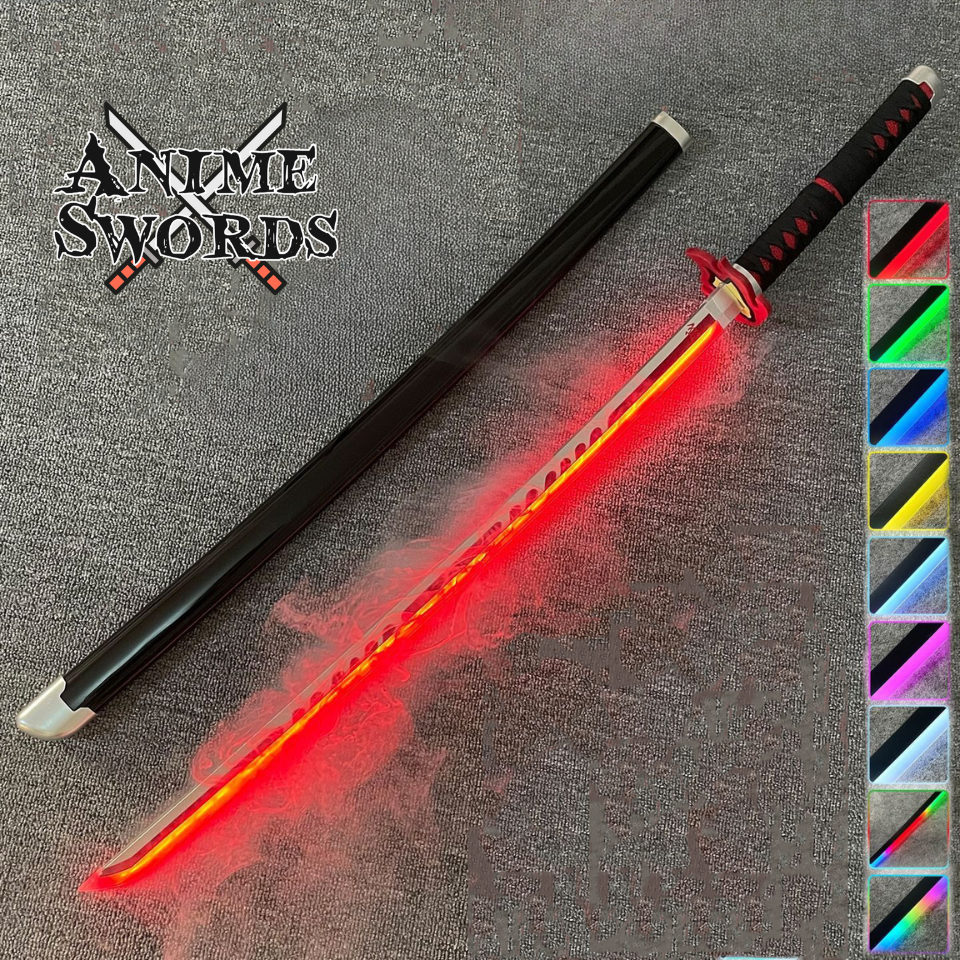 Glowing & Smoking Nichirins (Demon Slayer) – Anime Swords™️